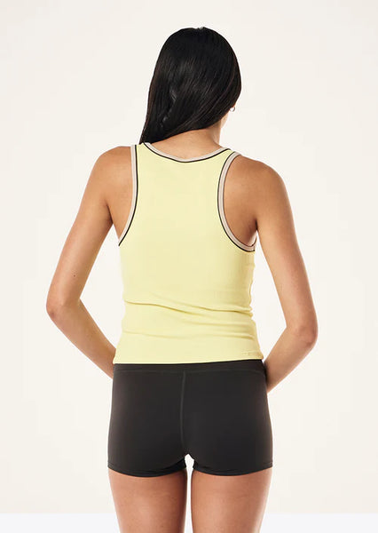 P.E Nation - Nexus Rib Tank - Lemonade – Clover and Co