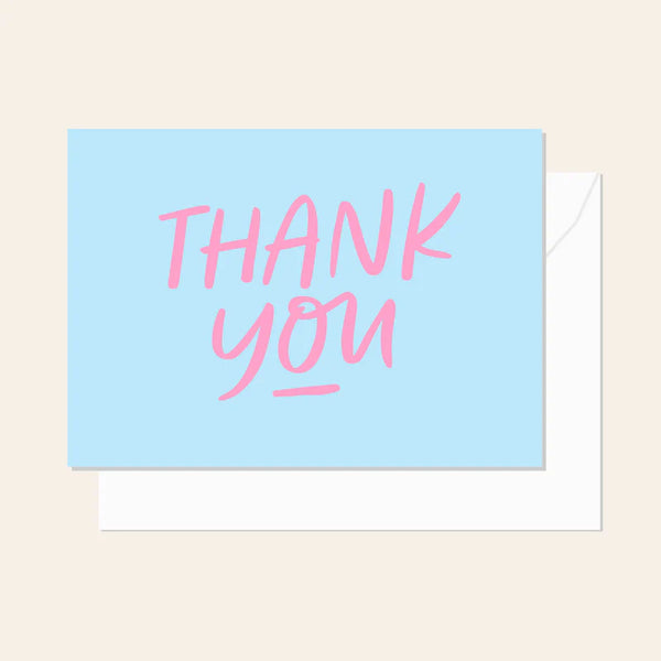Elm Paper - Thank you Script Sorbet – Clover and Co
