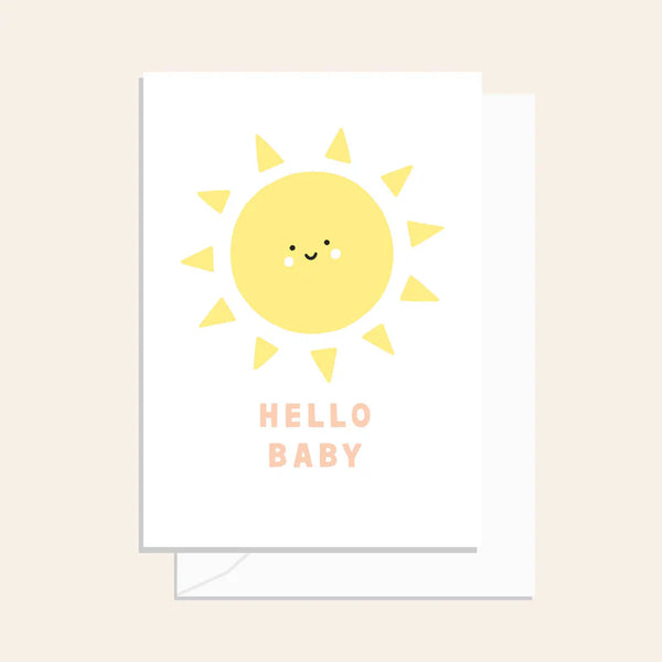 Elm Paper - Hello Baby Sunshine – Clover and Co
