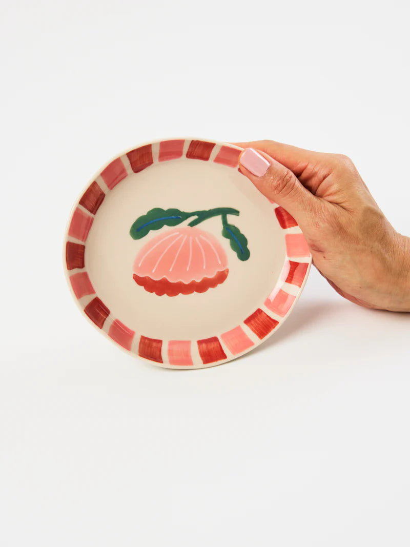 Jones & Co - BLOOMIE PINK FLOWER DISH – Clover and Co