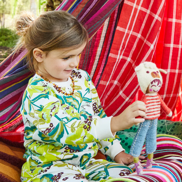 Sage & Clare - Percy Felt Doll – Clover and Co